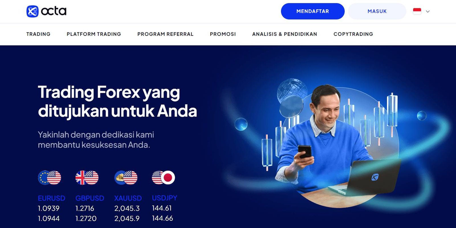 4 Broker Forex Terbaik & Terpercaya di Indonesia 2024 - Moneynesia